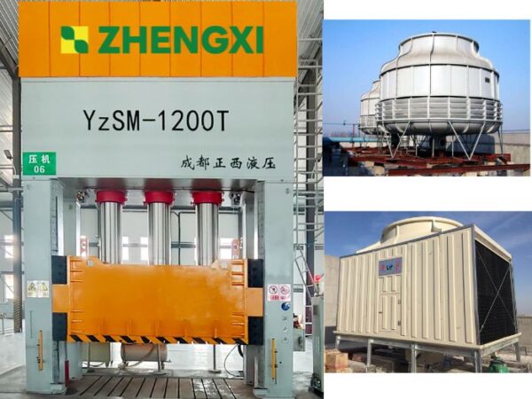 FRP Cooling Tower Panels Forming Machine – Chengdu Zhengxi Hydraulic Press